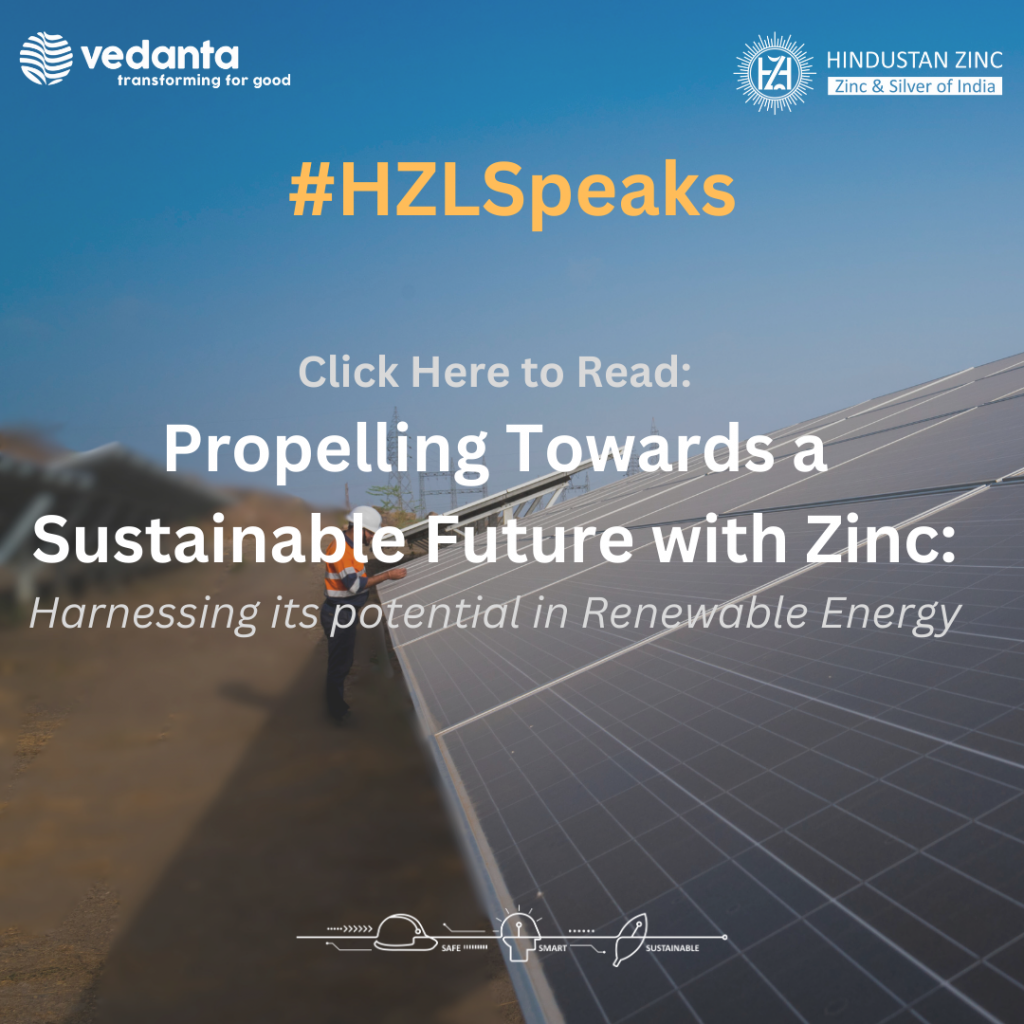 The Role of Zinc in Renewable Energy Sector | Hindustan Zinc