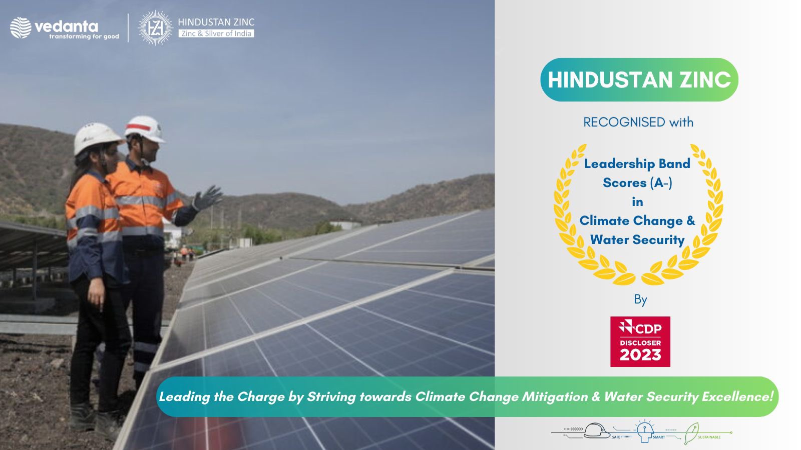 Hindustan Zinc Earns Leadership Band Scores (A-) in Climate Change and ...