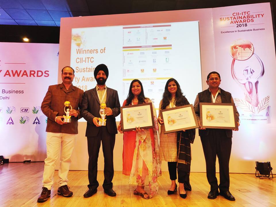 Hindustan Zinc is honored to be the recipient of the prestigious CII-ITC Sustainability Awards ...