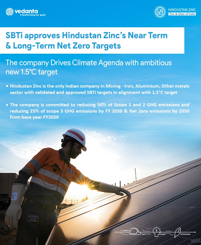 SBTi Approves Hindustan Zinc-s Near Term & Long Term Net Zero Targets ... SBTi Approves Hindustan Zinc-s Near Term & Long Term Net Zero Targets ...